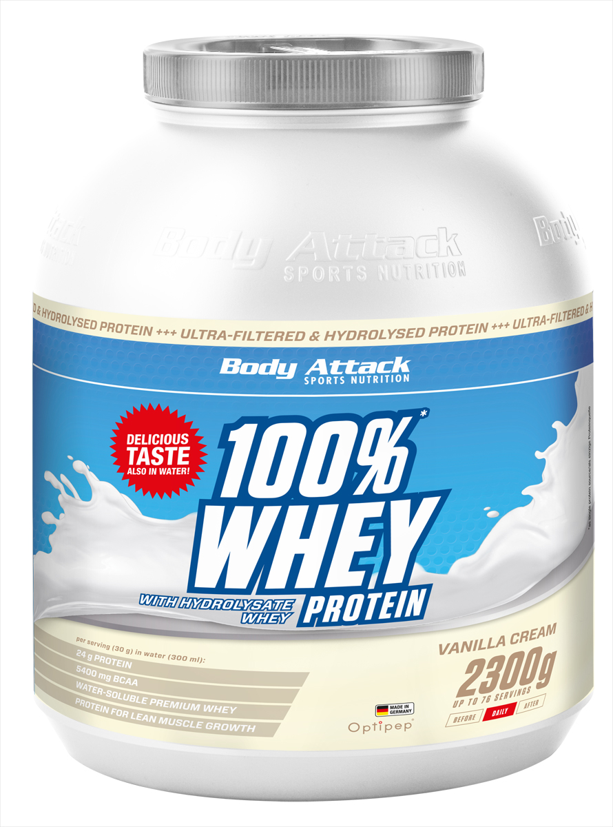 PowerStuff - Body Attack 100% Whey Protein - 2,3kg